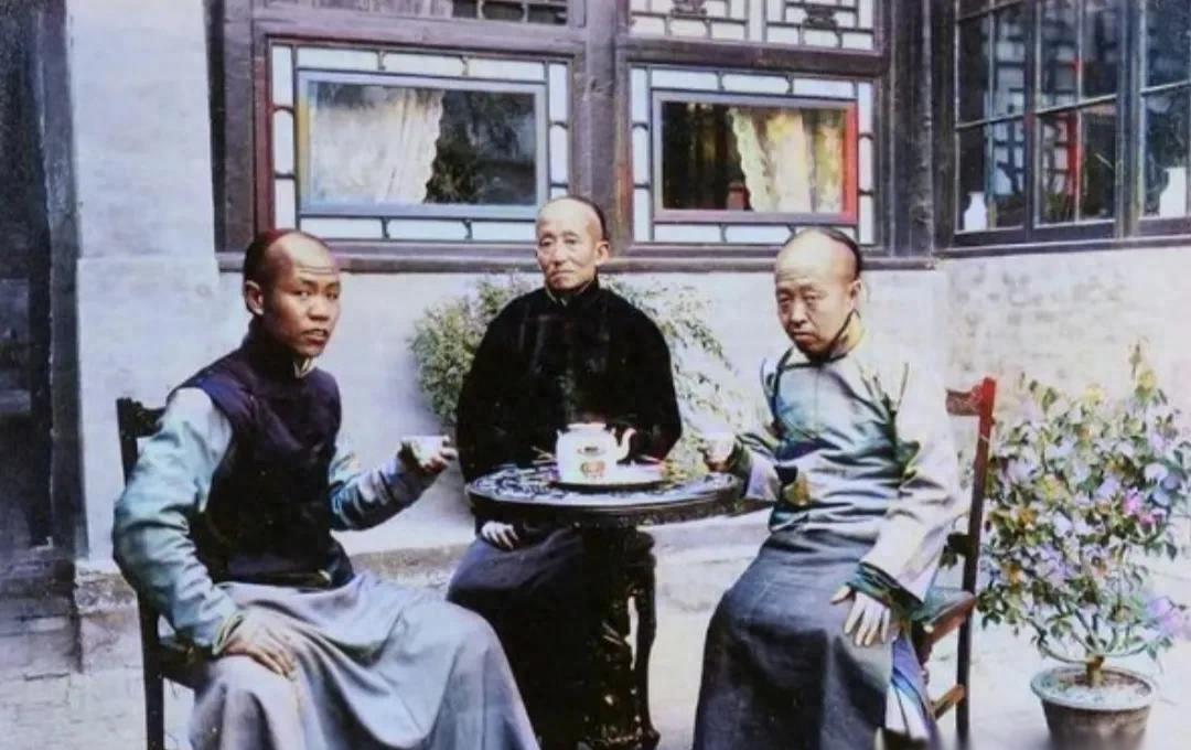Color the old photos of the late Qing Dynasty to show you the living ...