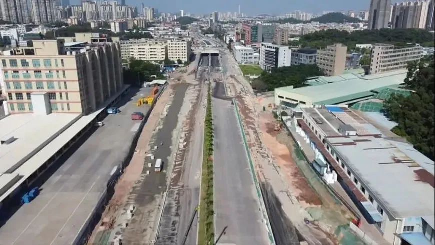 Construction of Nanda Trunk Line: Nansha Port Interconnection, Yuangang ...