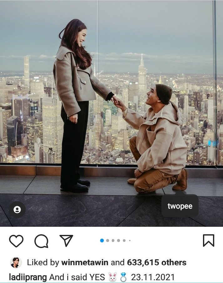 The popular little flower Prang officially accepted her boyfriend's ...