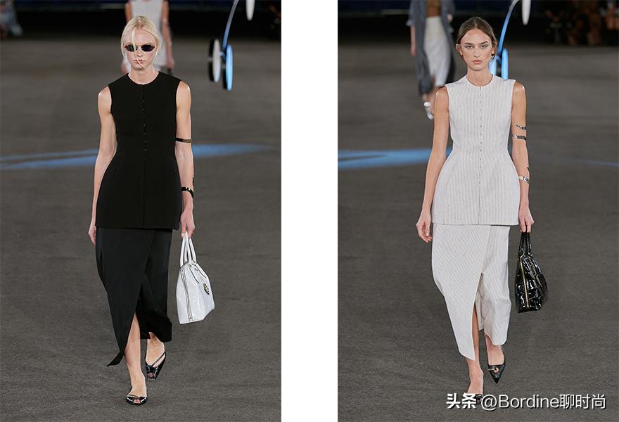 Tory Burch 2023 spring and summer series, the impact of splicing - iNEWS