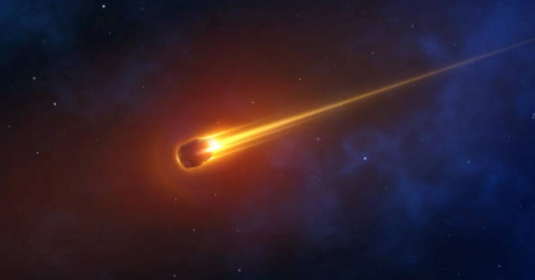 Fireball-shaped flying object appeared in Germany! It emits a dazzling ...