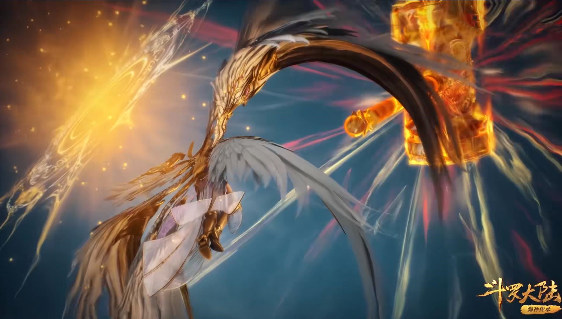 Tang San hit Qian Renxue with an explosive ring, his god-level defense ...