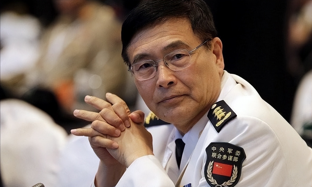 In front of the Japanese, the general of the People's Liberation Army ...