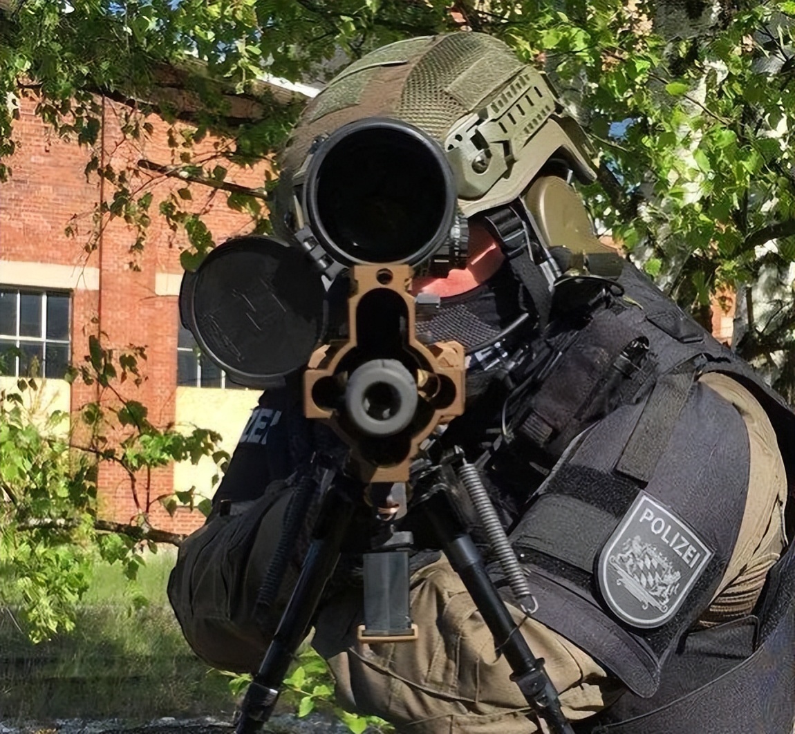 One of the most accurate rifles in Germany HK, a precision marksman ...