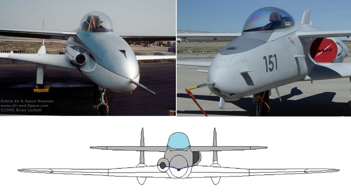 Asymmetrical aircraft, with a big brain hole, ugly but very useful ...