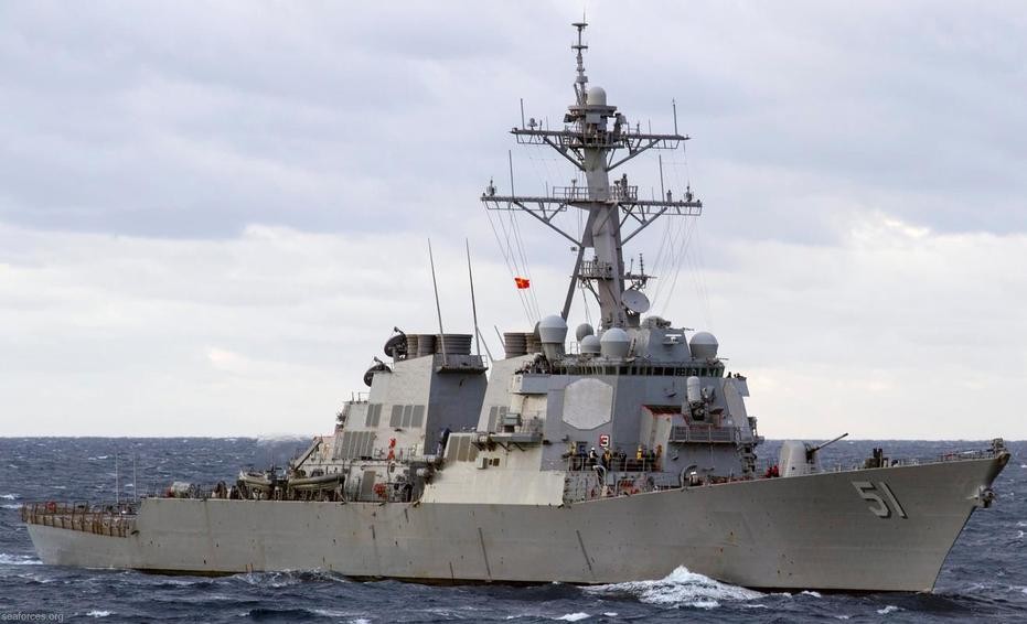 The first "Burke III" destroyer of the old US Navy was delivered ...