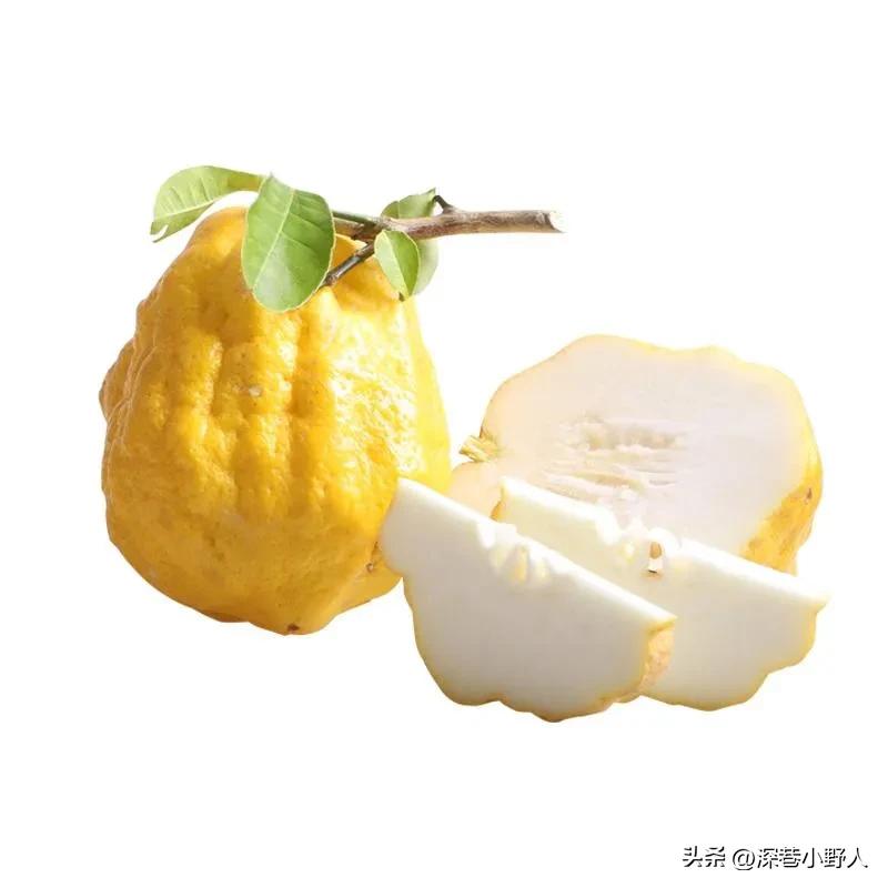 Yunnan citron fruit, now is the season to eat citron, share how to eat ...