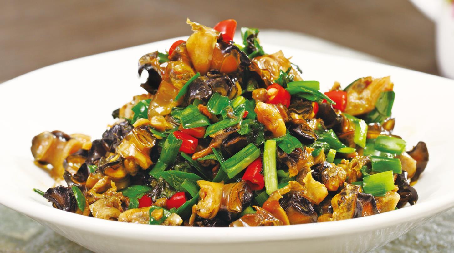 Teach you how to make fried snail meat with nutritious and delicious ...