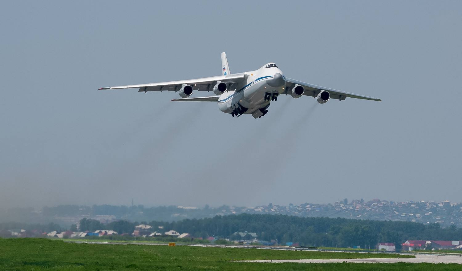 The world's largest transport aircraft, the 400-ton behemoth flew for ...