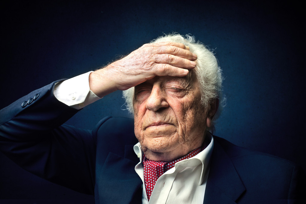 When a man gets old, the "increase" in 3 places is obvious, and the 2 ...