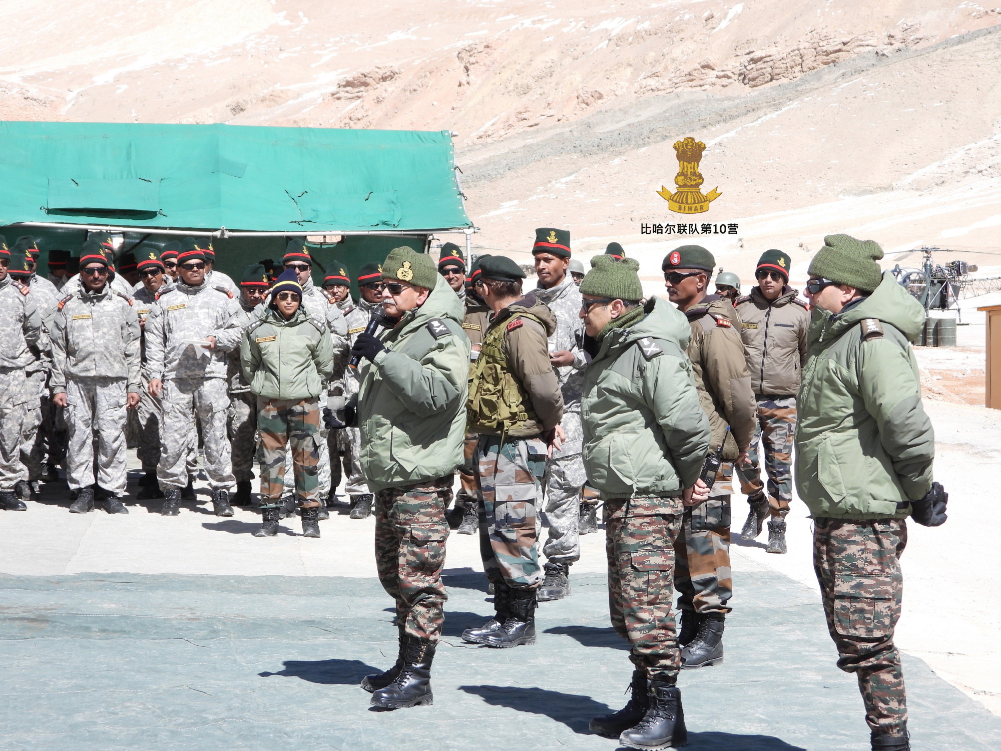 The Commander of the Northern Command of the Indian Army visited the ...