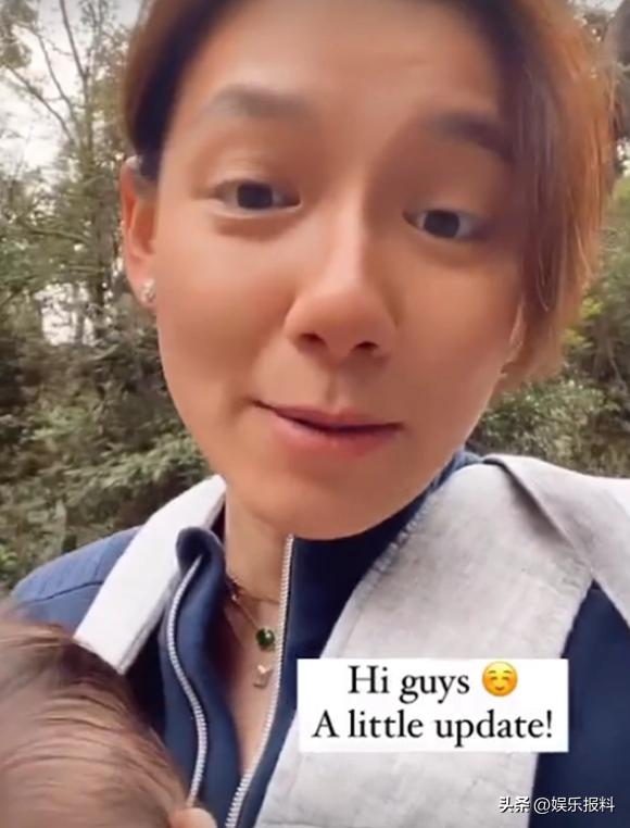 Zhu Lingling's daughter-in-law made her first appearance after giving ...