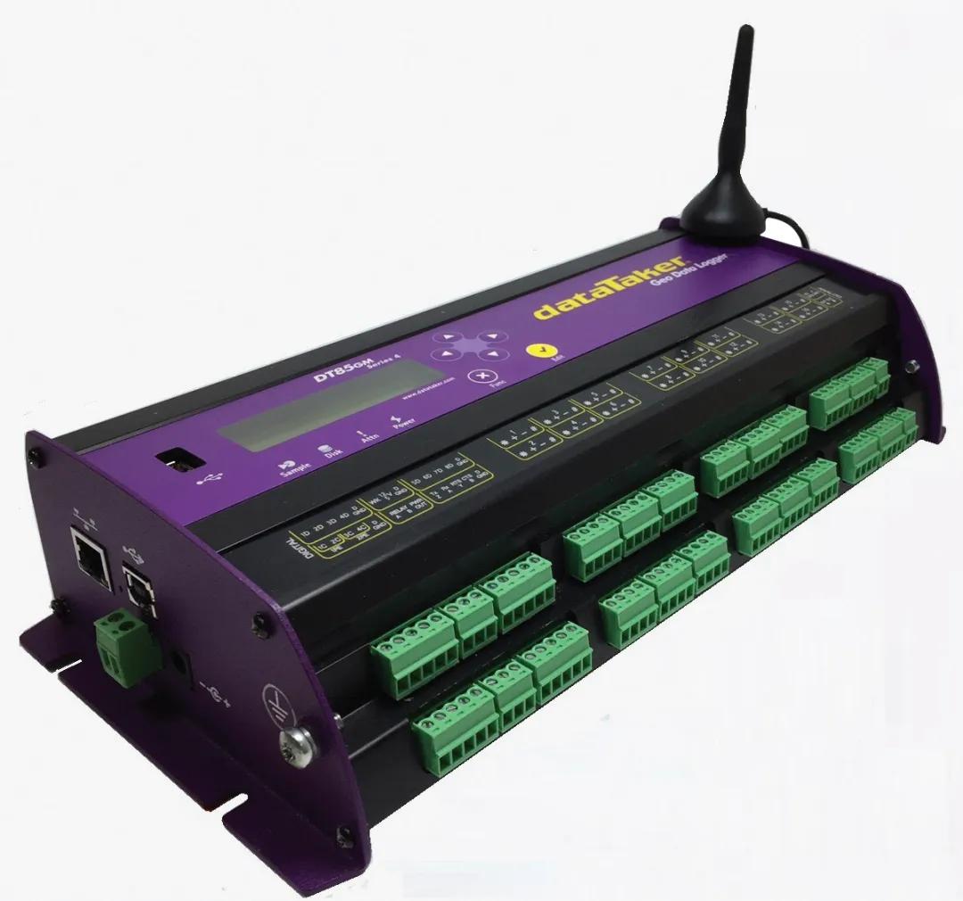 Bridge data acquisition application of DataTaker DT85GM-European and ...
