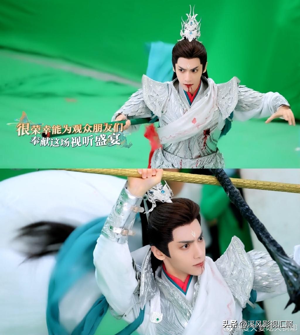 "Long Moon Embers" Luo Yunxi debuted as God of War, Ming Ye is handsome ...