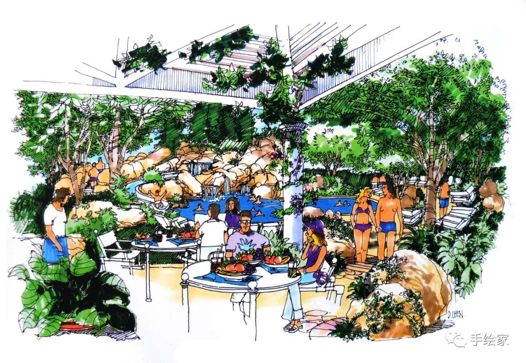 This is what hand-painted landscape design should look like - iNEWS