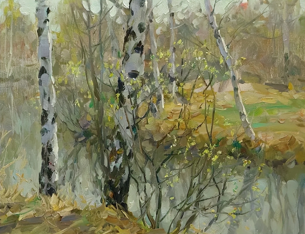 Levitan painted "Birch Bush", and he used his works to hide three ...