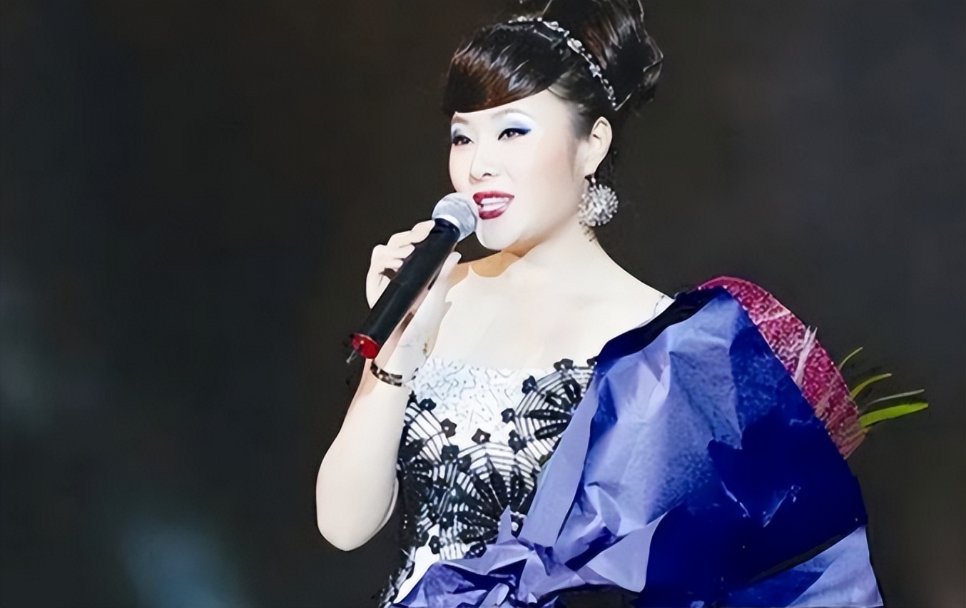 Luo Fei, a beautiful soprano who once appeared on the CCTV stage, was ...