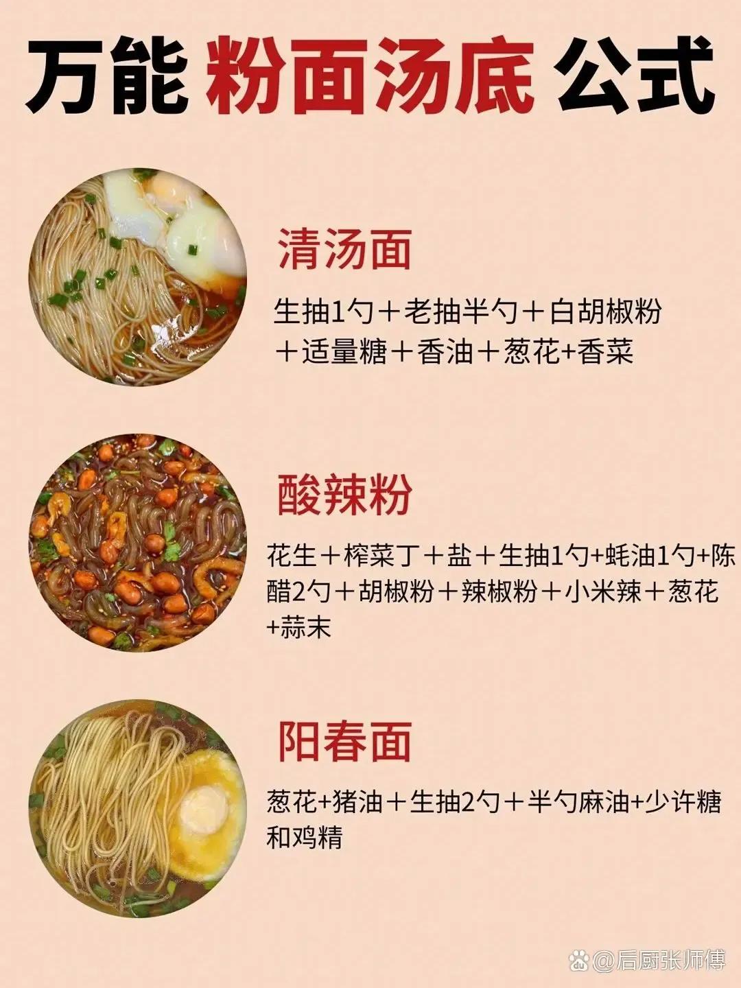 The universal noodle formula is enough to learn how to make noodles ...