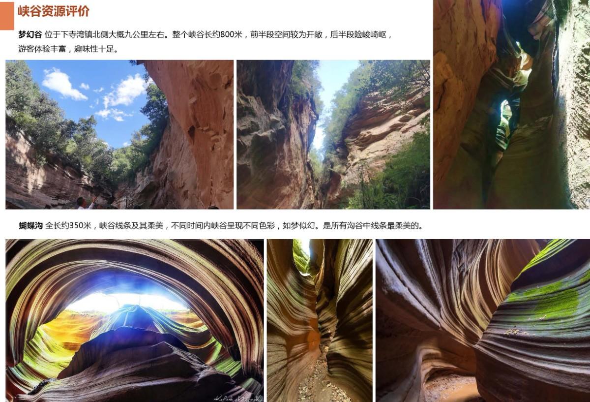 Wonders of natural seams, colorful Danxia canyons——Shaanxi Ganquan ...