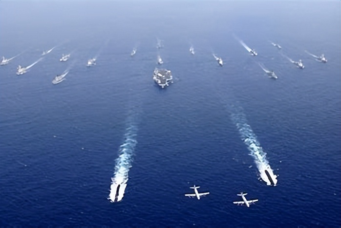 No longer hide your strength! The Chinese naval formation took off from ...