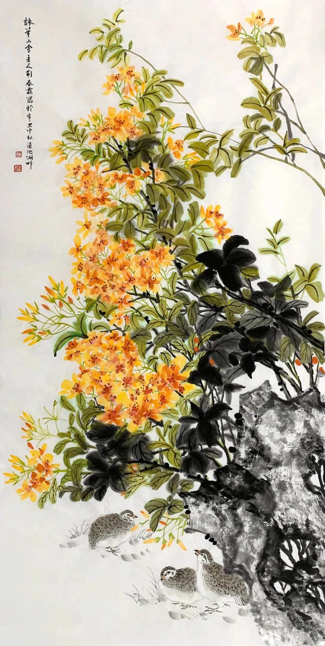 Appreciation of Jing Chunlin's Freehand Flower and Bird Works - iNEWS