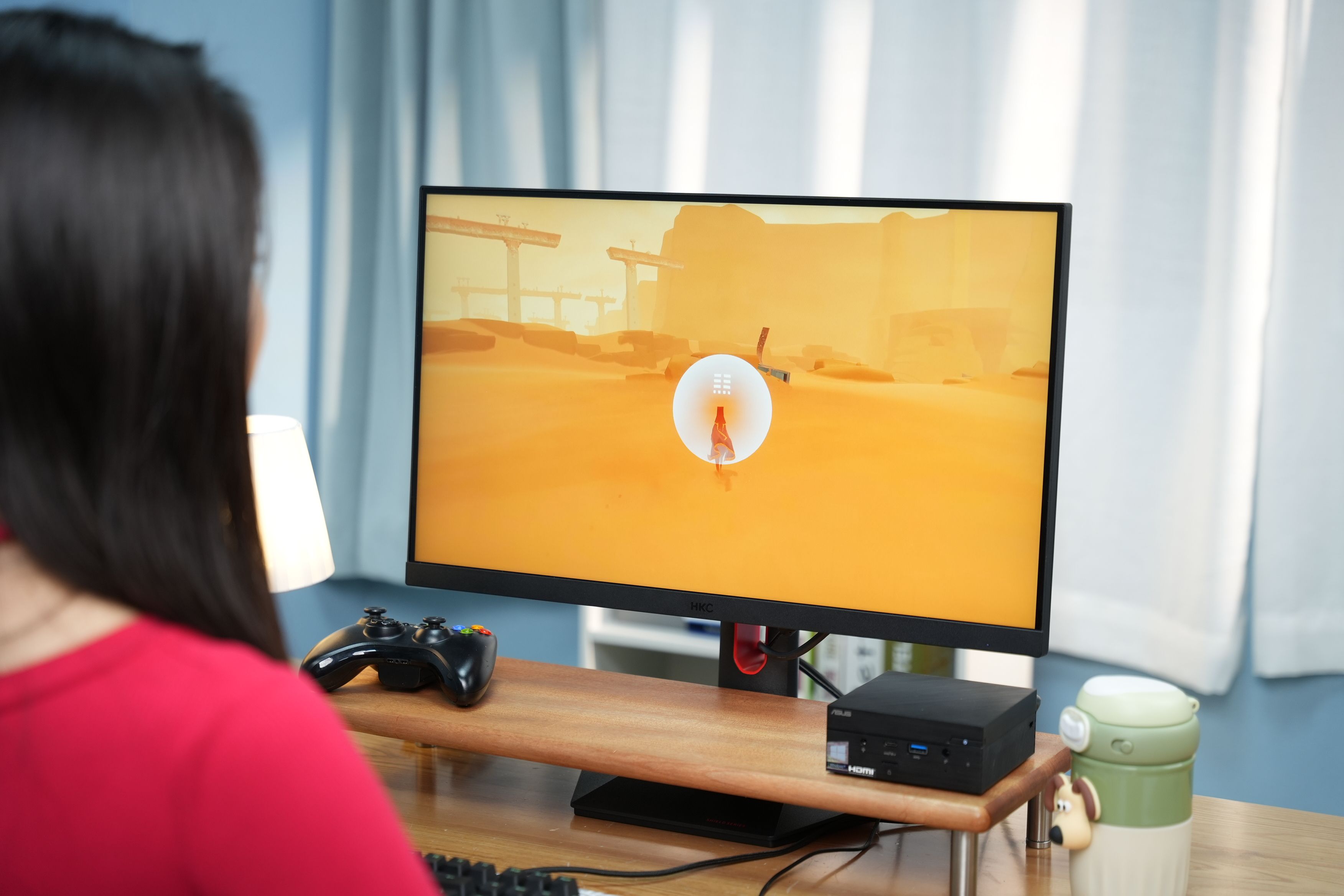 The actual measurement of HKC Aegis Gaming Display, why does HKC MG24Q ...