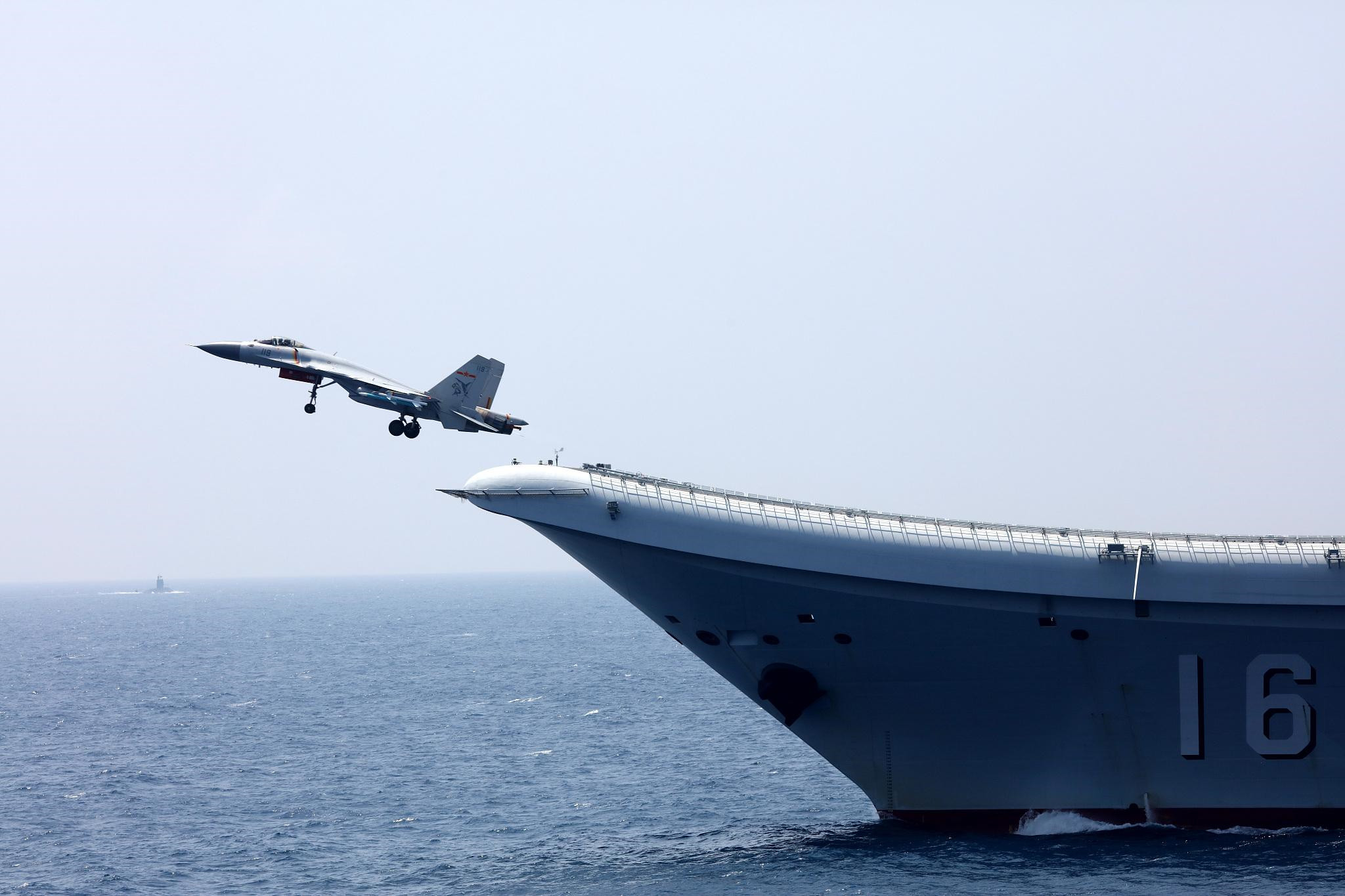 Starting with a 60,000-ton ski-jump aircraft carrier, is it a big ...