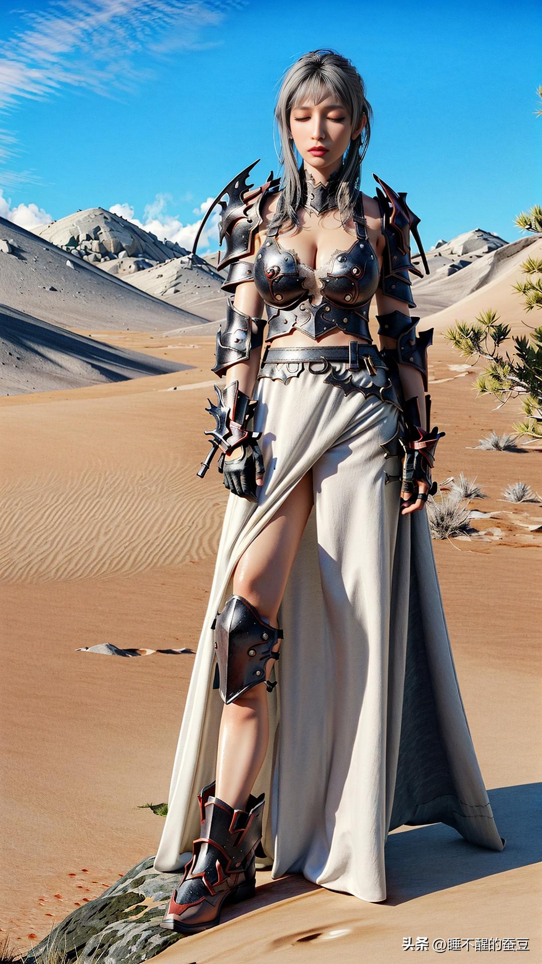 AI painting, Aranea Highwind - the queen in Final Fantasy 15 - iNEWS