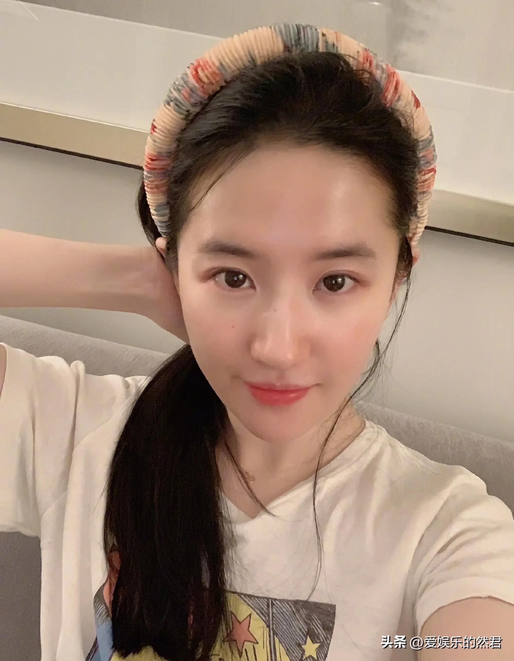 Only after watching Liu Yifei without makeup can I know what a real ...