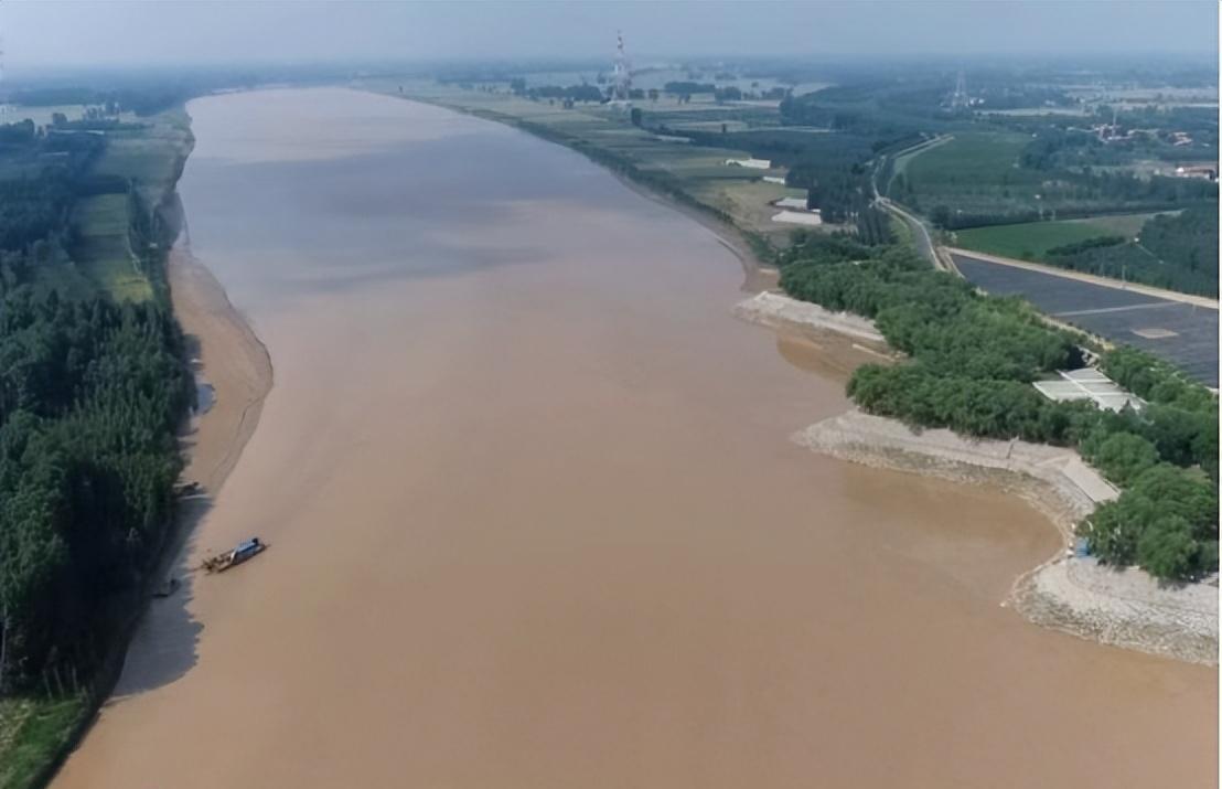 The Yellow River has been draining water and removing sand for 20 years ...