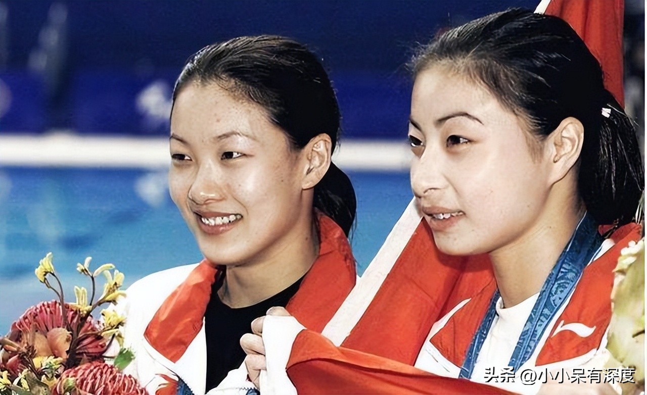 A recent photo of diving queen Fu Mingxia, 44 years old, she is very ...