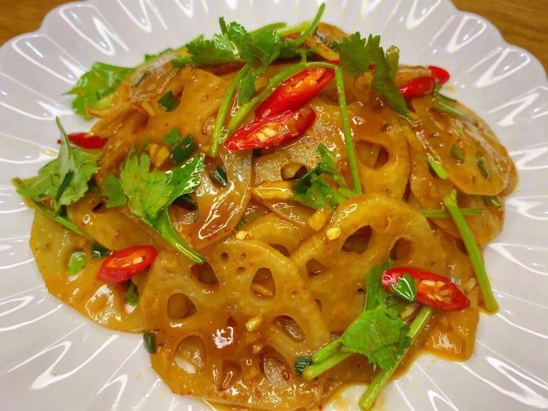 How to make cold lotus root slices is delicious and simple, home-cooked ...