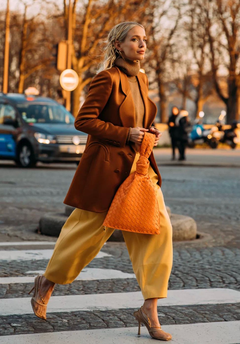 Why are you wearing "orange" fancy and tacky?Don't understand these ...