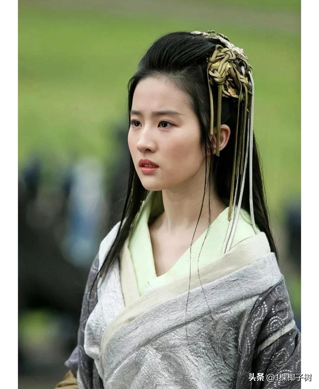 Liu Yifei's ancient costume in the legend of Hongmen Banquet, playing ...