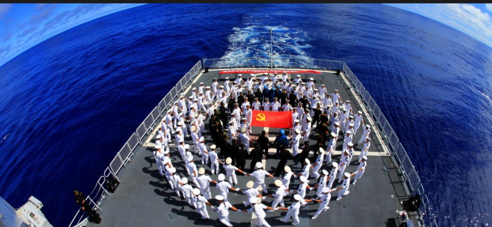 The Chinese Navy's strong strength shows: 7 formations with more than ...