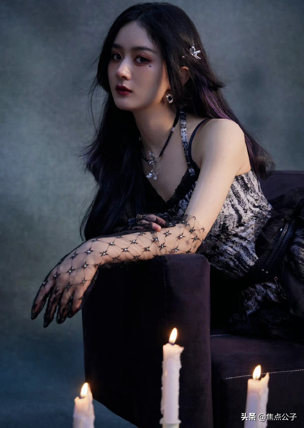 Styling fairy?Lin Gengxin's "Xing with the Phoenix" white clothes ...