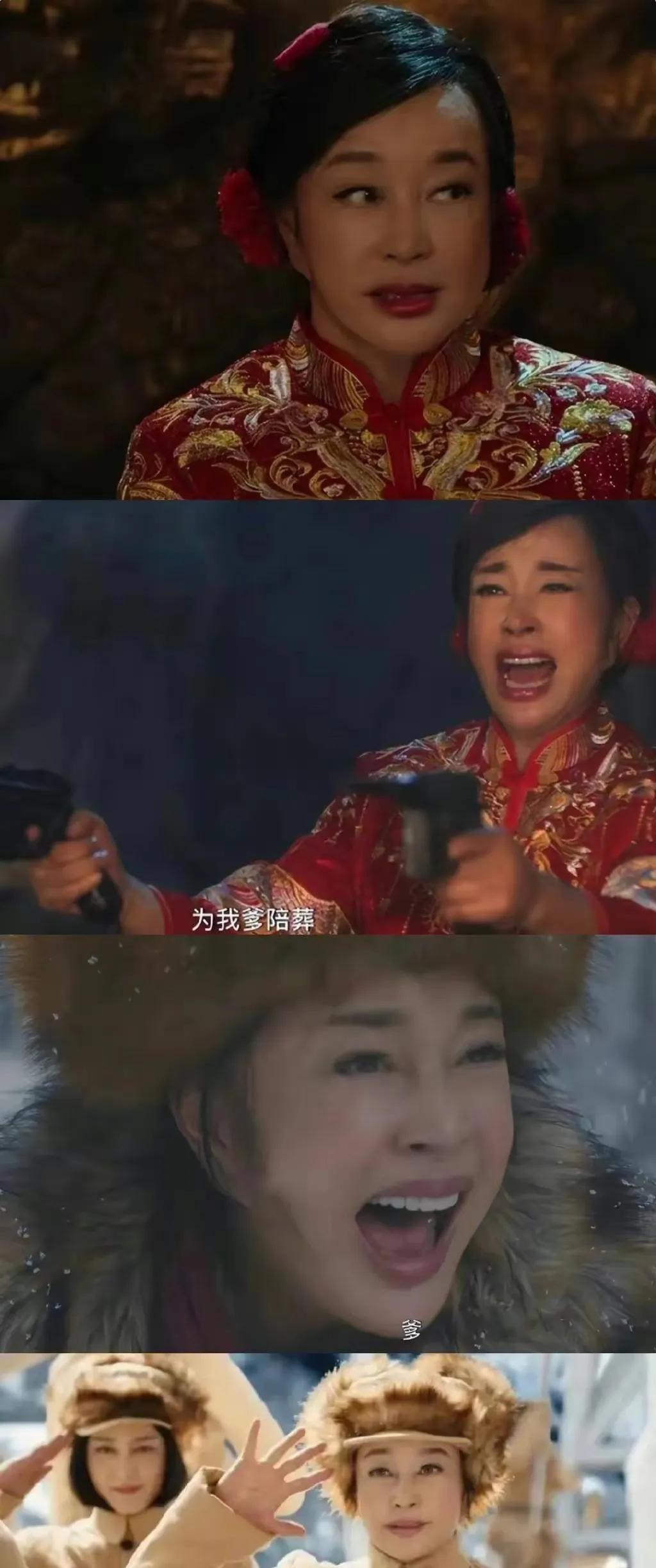 An actress who is over fifty years old plays the role of a girl, and ...