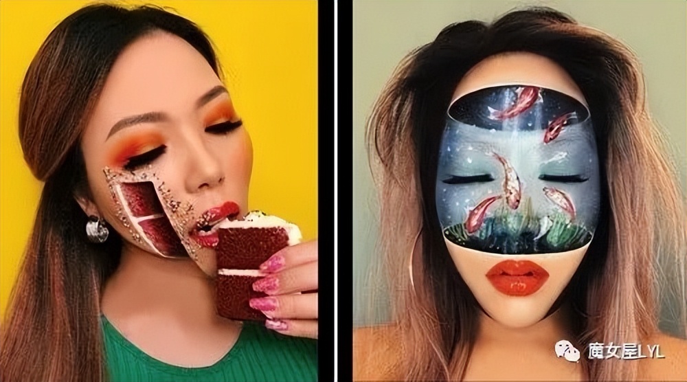 The art of face painting that plays with optical illusions - not for ...
