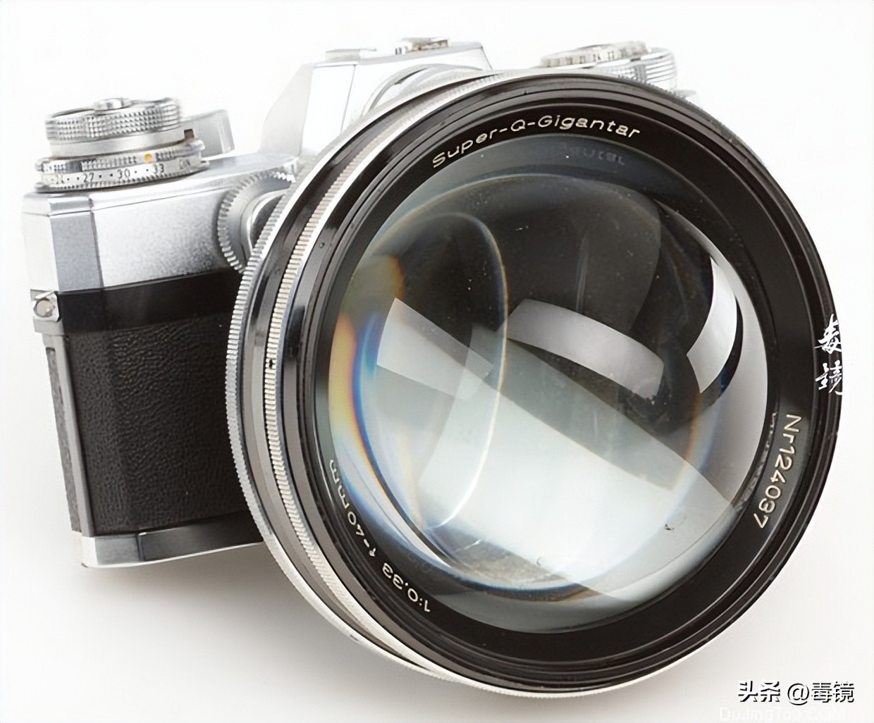 World's Largest Aperture Lens: Carl Zeiss Super-Q-Gigantar 40mm f/0.33 ...