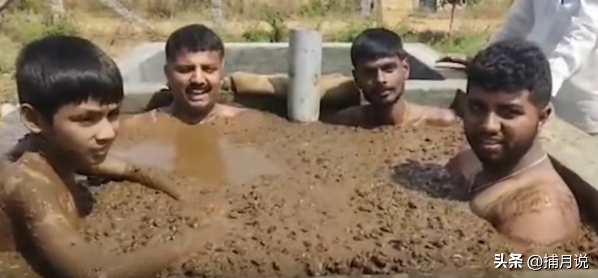 What kind of magical festival ritual is throwing cow dung at each other ...