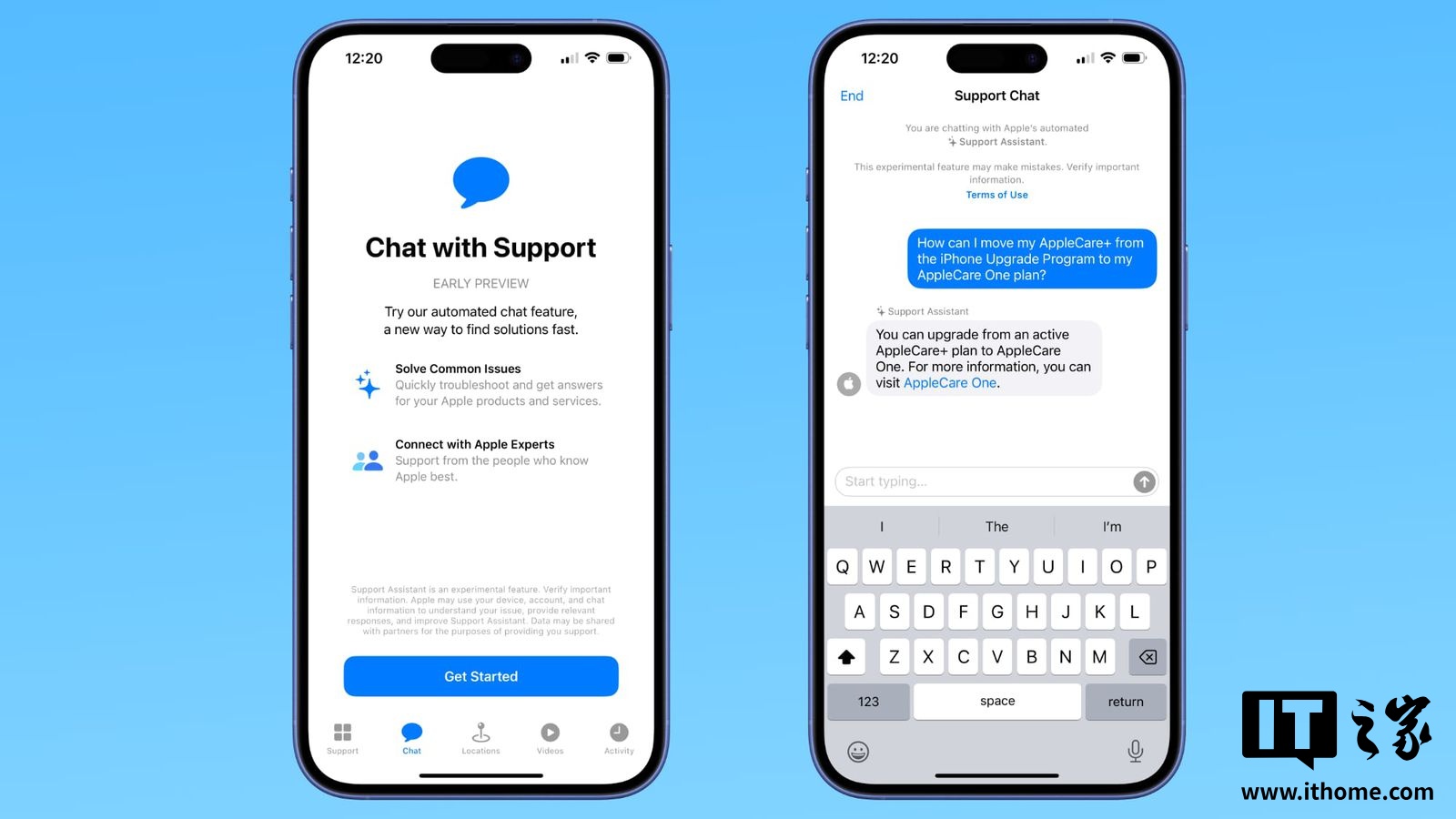 Apple Support App Testing Chatbot Feature: Can Answer Product Questions ...