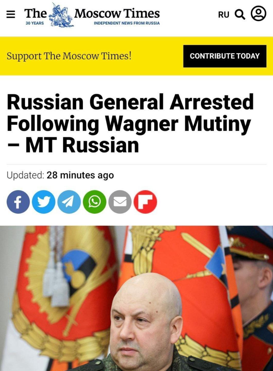 Russian media: The inside story of the mutiny is exposed! Russia's ...