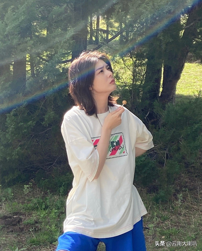 From high-cold goddess to outdoor tomboy, Fu Jing got rid of the burden ...