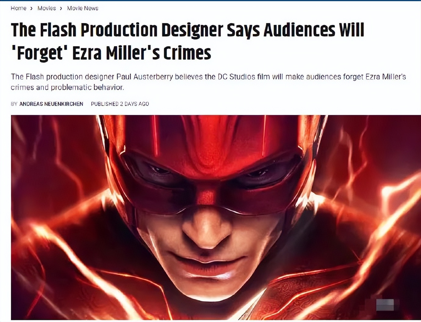 The Flash is so good people will forget Ezra Miller's crimes! - iNEWS