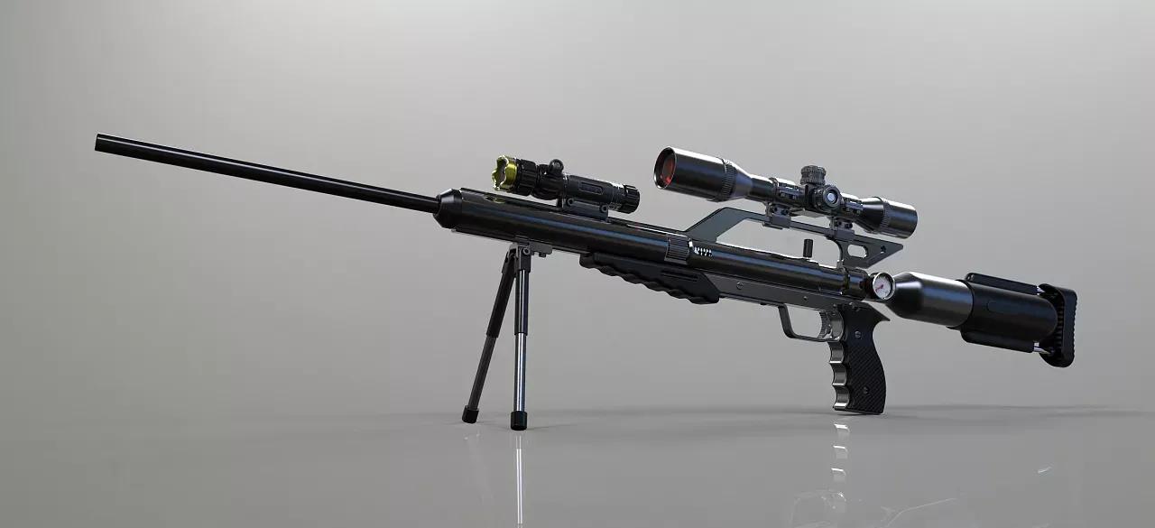 The representative work in the pre-inflated 850M2 air rifle with an ...