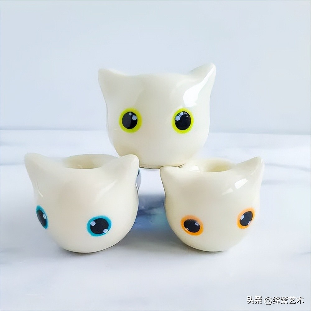 The ceramic artist's brain is wide open, making the cups dreamy and ...