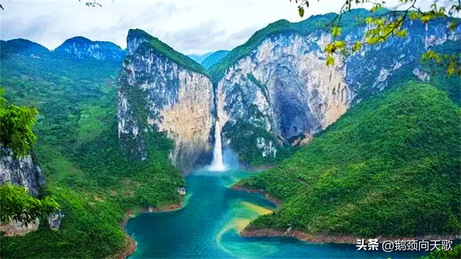 Enshi Qingjiang Babaili Gallery, Tujia Mother River, the three sections ...