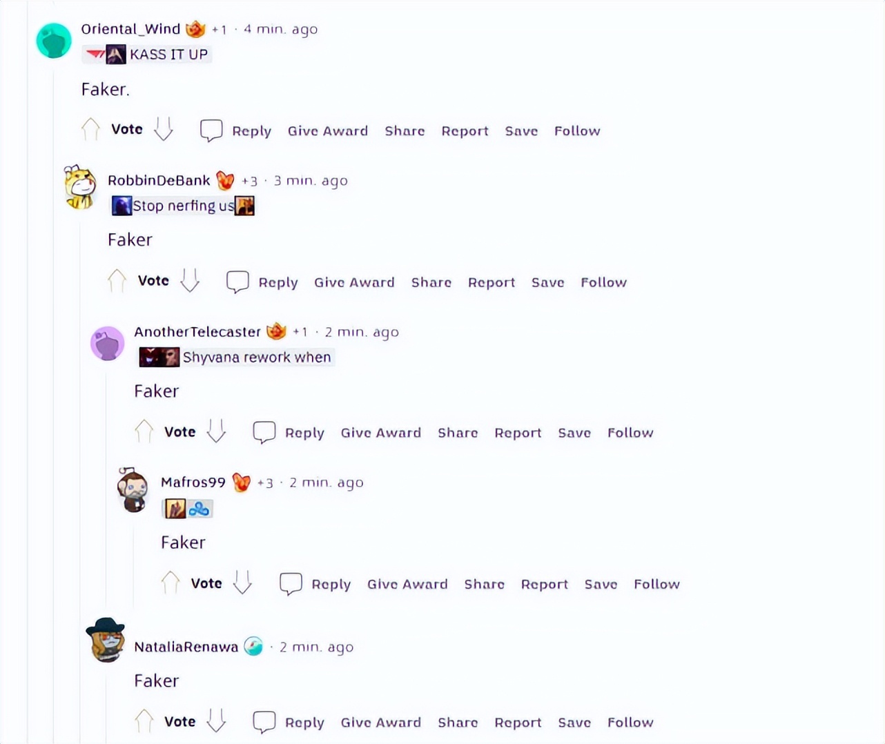 External network Reddit hot comment T1 won: If I were Holy Gun, I would ...