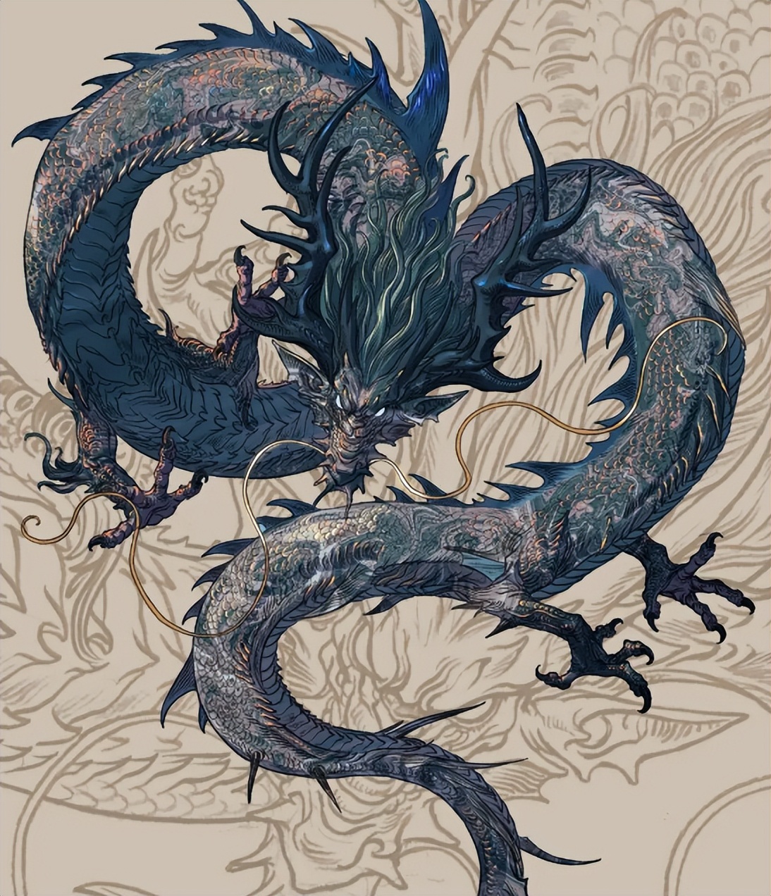 Mysterious legends, evil or divine, the legends of dragons that spread ...
