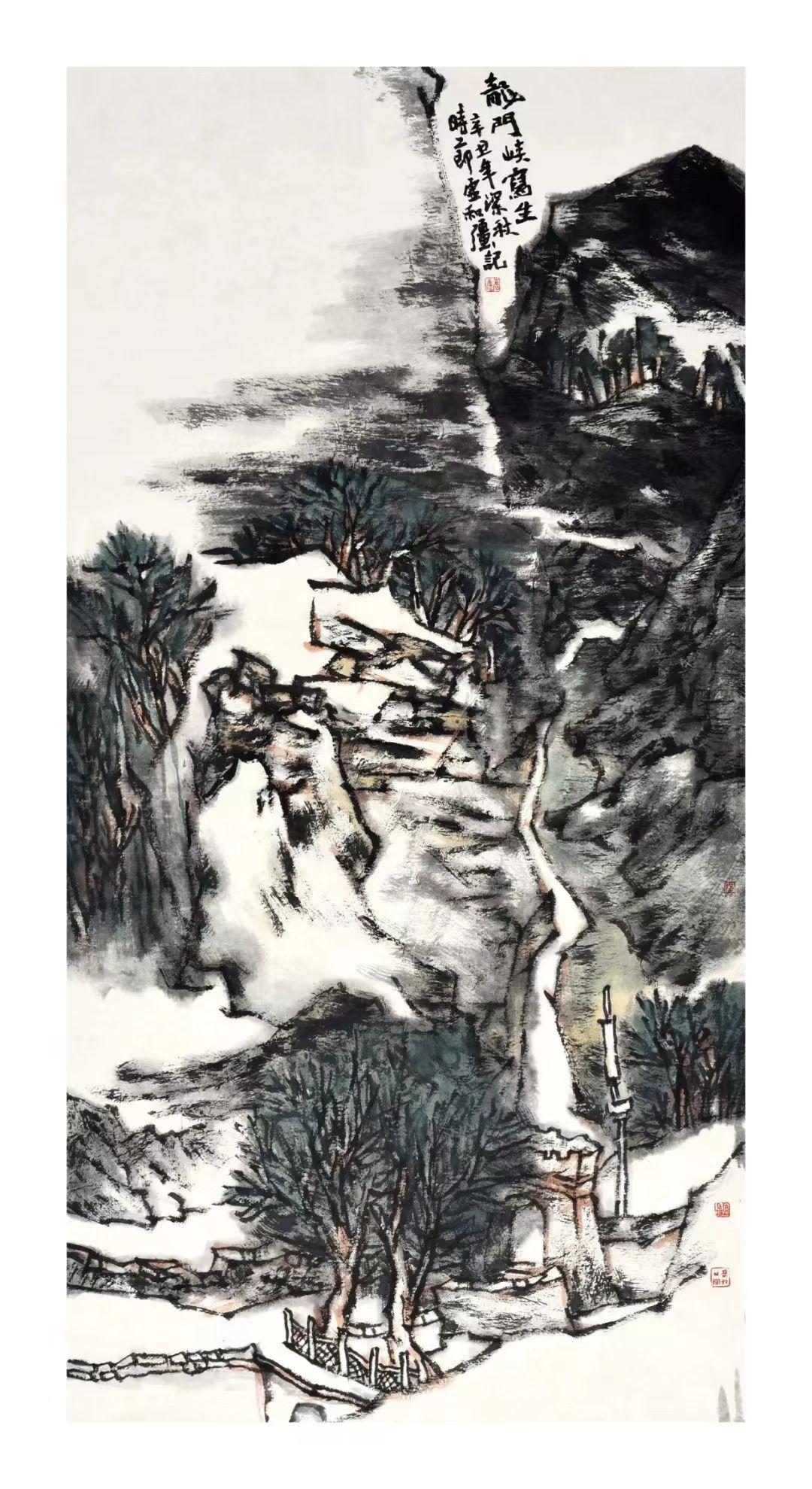 [Chinese Landscape Painting] Mr. Cao Fuqiang's new work is Chinese ...